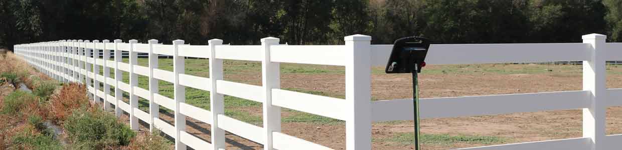 Ranch Rail Fencing - Vinyl - Front Range Fencing & Deck